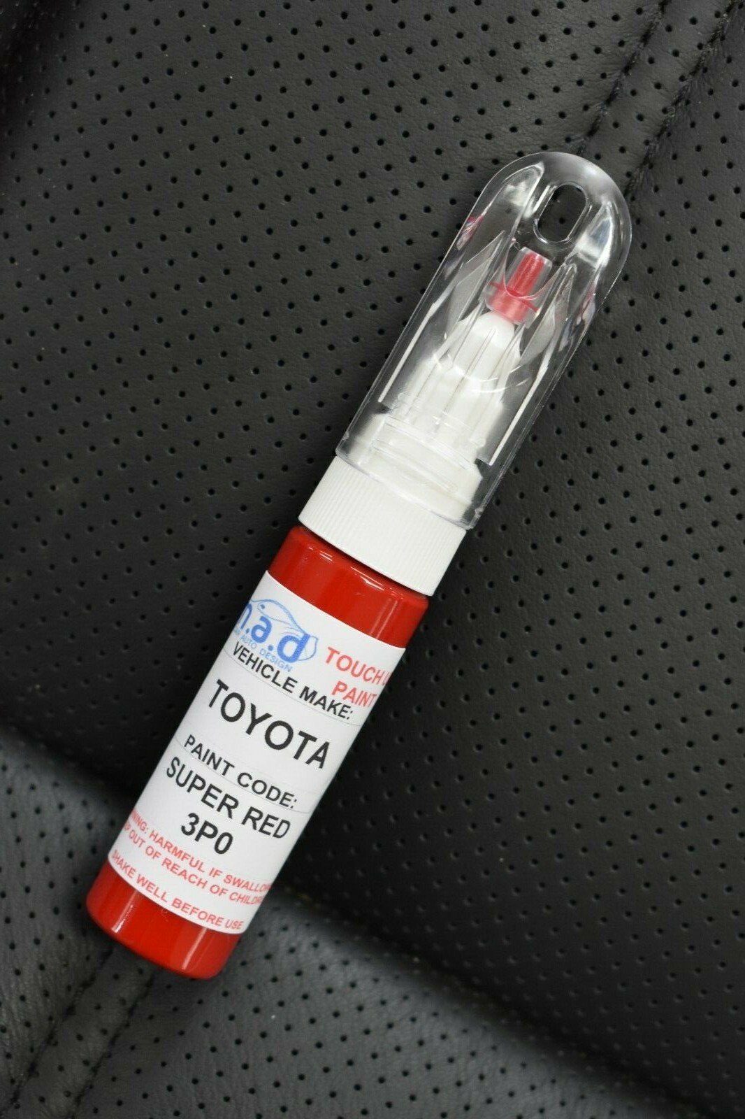 Toyota Super Red 3P0 Paint Touch Up Pen Scratch Chip Brush Scratch ...