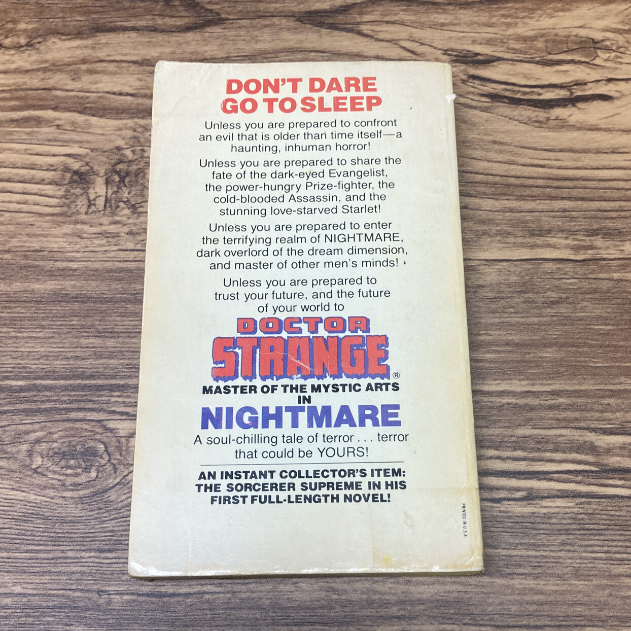 Nightmare (Doctor Strange - Master of the Mystic Arts) by William ...