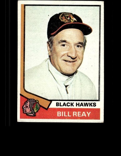 BILL REAY 1974 Topps Hockey #204 B1012R5S5P35 FREE SHIPPING | eBay