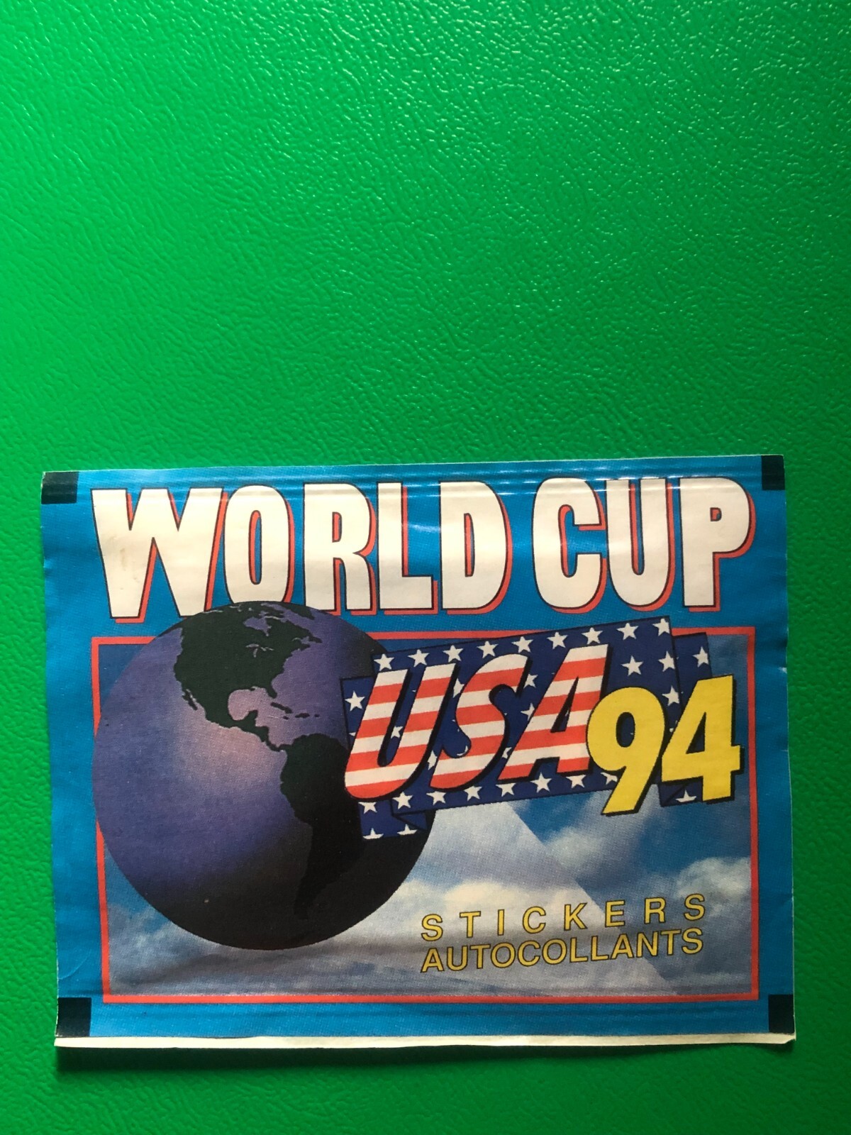 USA 1994 WORLD CUP SEALED STICKERS PACKET ORIGINAL RARE EUROFLASH ...