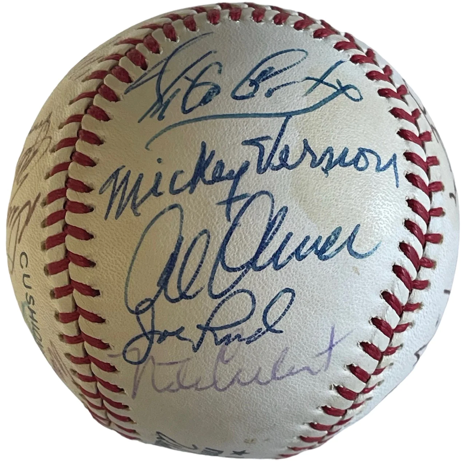 Old Timers Autographed Official National League Baseball | eBay