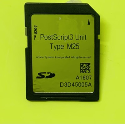 Parts & Accessories - Ricoh Postscript3 Unit Type