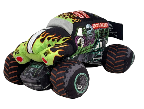 GRAVE DIGGER Monster Jam Kids Decor Pillow 13" Plush Jay Franco 2021 ...