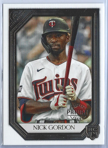 2021 Topps Gallery Private Issue #140 Nick Gordon RC /250 Minnesota ...