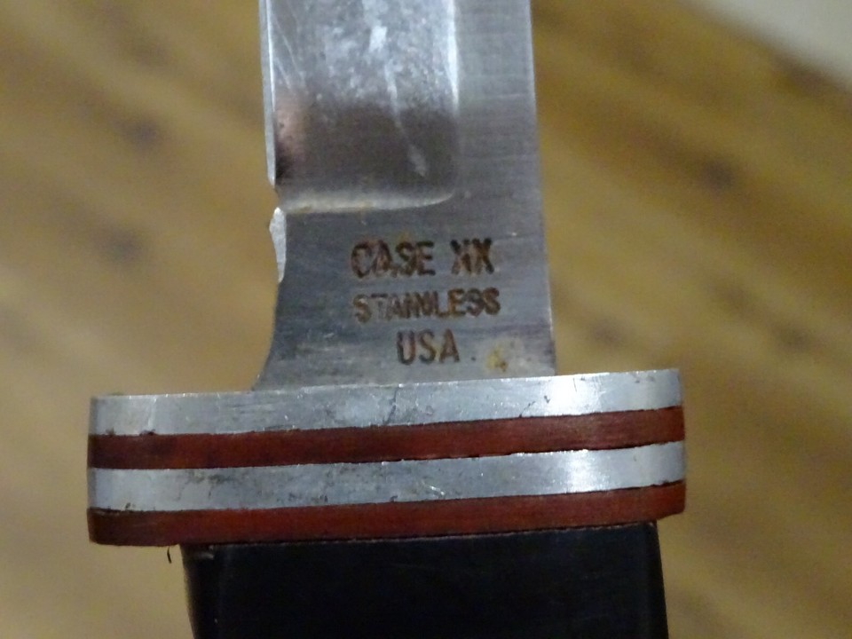 Vintage Case XX Stainless 200 Cherokee Knife 1965-1969 Fixed Blade | eBay
