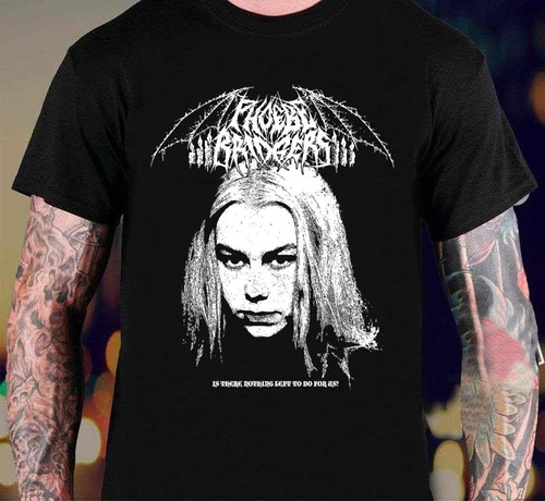 Vtg Phoebe Bridgers Gift For Fans Cotton Black Unisex S-5XL Shirt ...