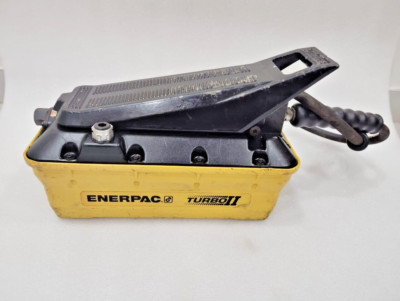 ENERPAC PATG1102N TURBO 2 AIR DRIVEN HYDRAULIC FOOT PUMP 700 BAR/10,000 ...