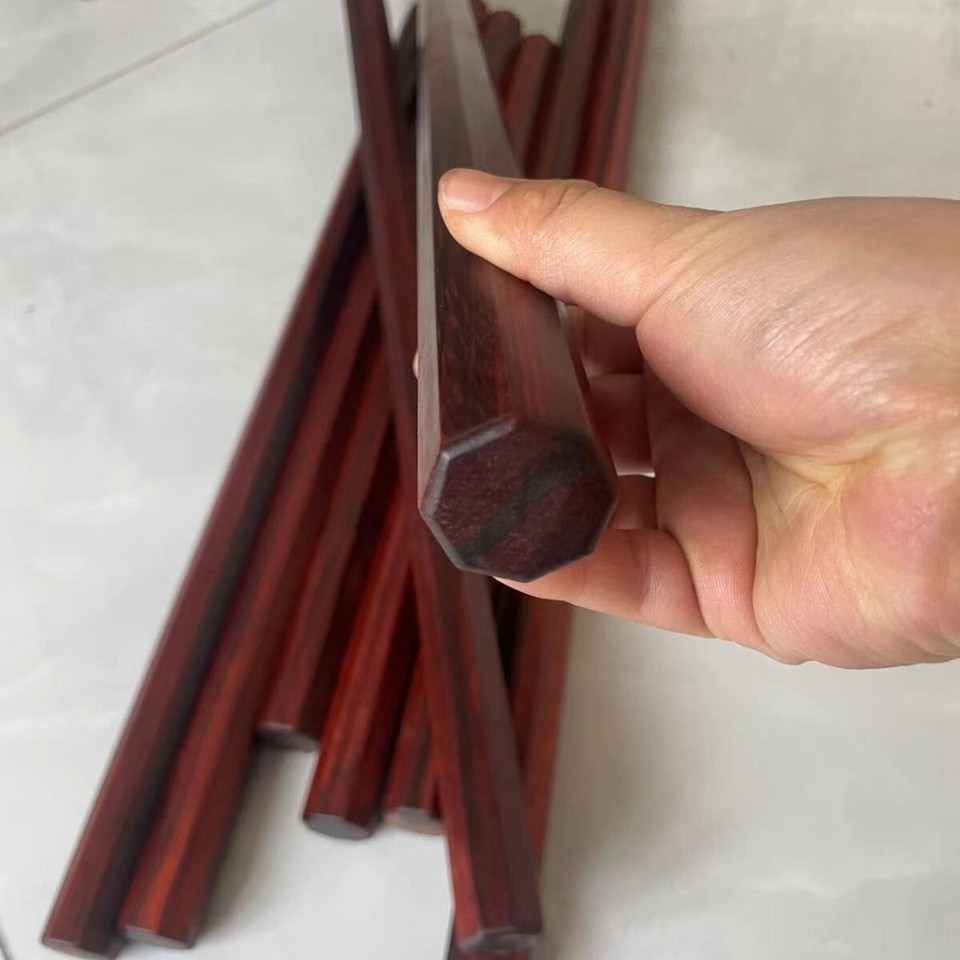 1 PC 24" Long Solid Roeswood Stick Octagon Kung Fu Art Training Toy | eBay