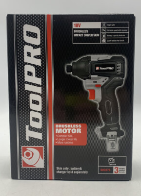 ToolPRO 18V Brushless Impact Driver Skin | eBay