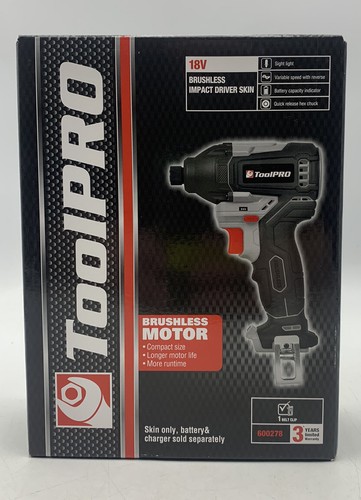 ToolPRO 18V Brushless Impact Driver Skin | eBay Australia
