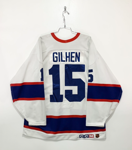 Randy Gilhen 1993-94 Winnipeg Jets Game Worn Used Jersey MEARS LOA ...