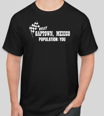 GAPTOWN MEXICO Motor Sport Racing T Shirt FUNNY GIFT DAD SHIRT TEE DRAG ...