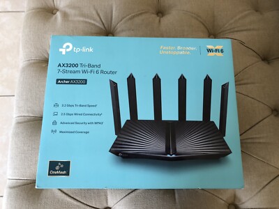TP-Link 7 Stream AX3200 WiFi 6 Router (Archer AX32)- Dual Band Gigabit ...