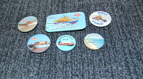 Vintage RNLI LIFEBOAT Badges - Pin Button - Collectable - Bundle - Job ...
