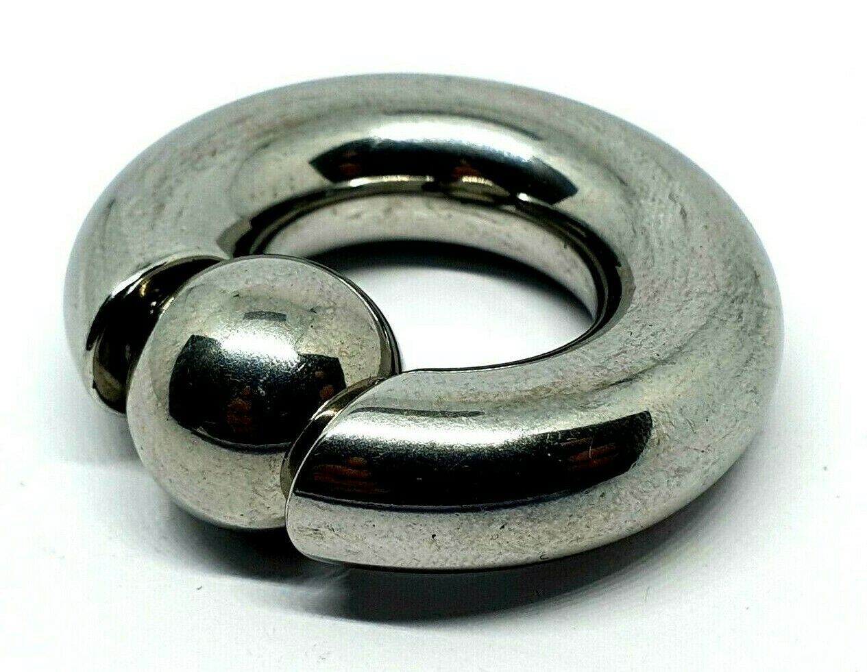 Easy Fit Heavy 38mm BCR CBR Ring 00g (10mm) 14mm Ball Closure PA Prince ...