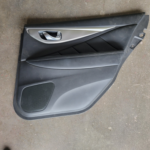 2014 thru 2021 NISSAN INFINITI Q50 REAR PASSENGER DOOR PANEL COVER OEM ...