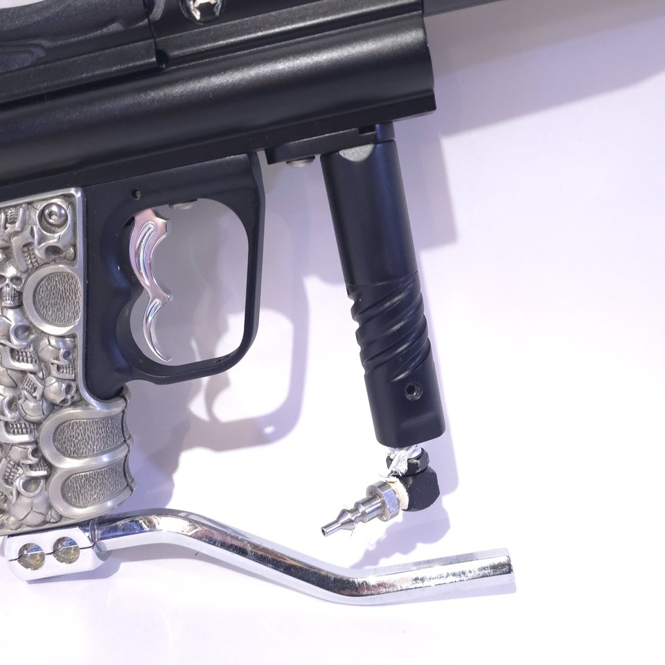 Angel LCD Apollo Black with Aftermarket E Trigger Grip and Teardrop ...