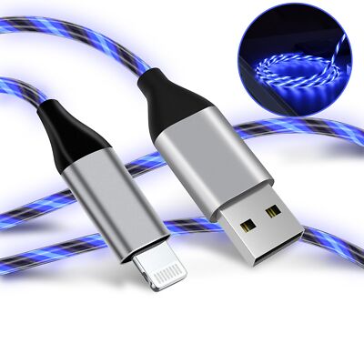 Light Up iPhone Charger Cable LED iPhone Charger Cord Apple MFi ...
