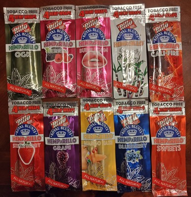 Royal Rillo Herbal Wraps Mixed Flavor Lot 10/4ct Packs=40pc | eBay