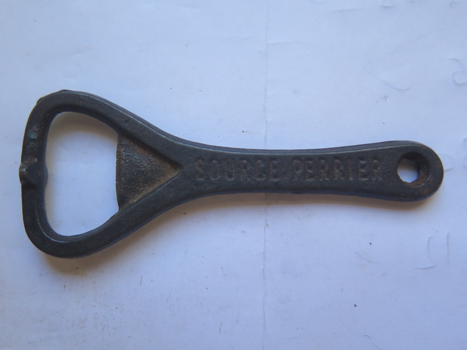 CROWN SEAL BOTTLE OPENER PERRIER WATER SOURCE PERRIER CAST IRON c1920s ...