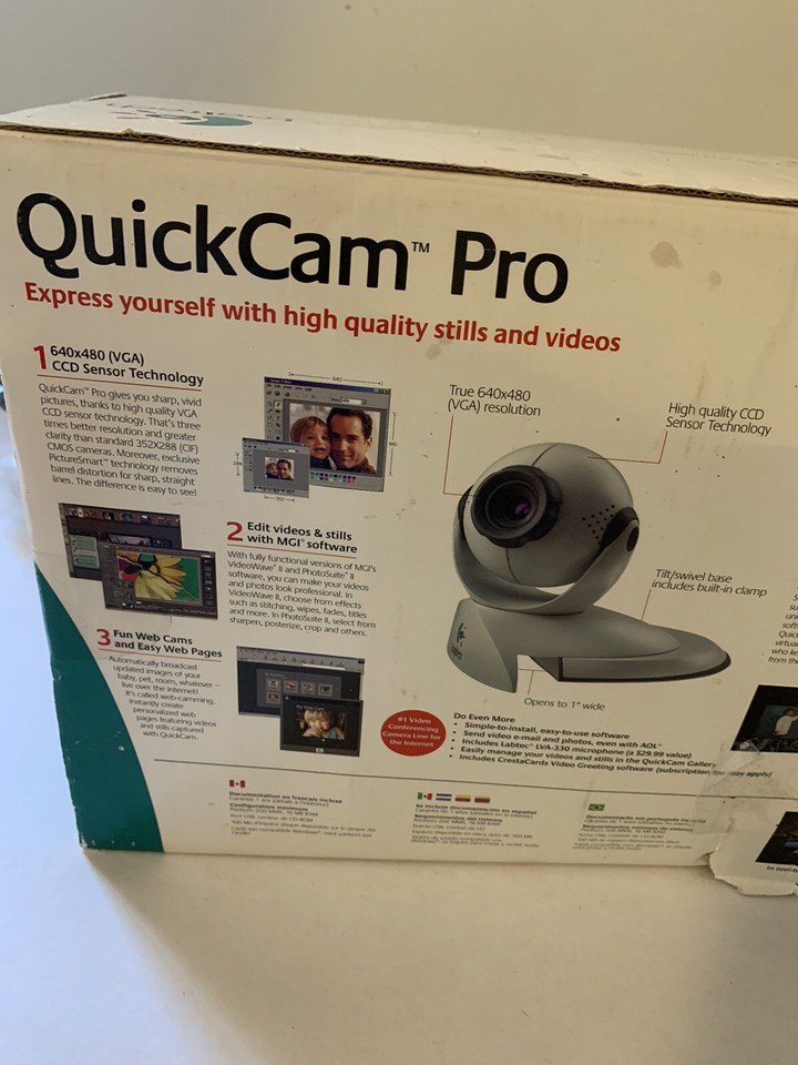 logitech quickcam pro | eBay