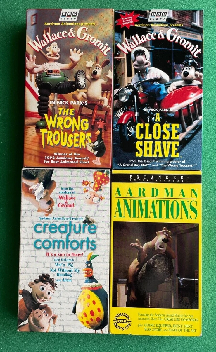 Wallace And Gromit The Wrong Trousers Vhs