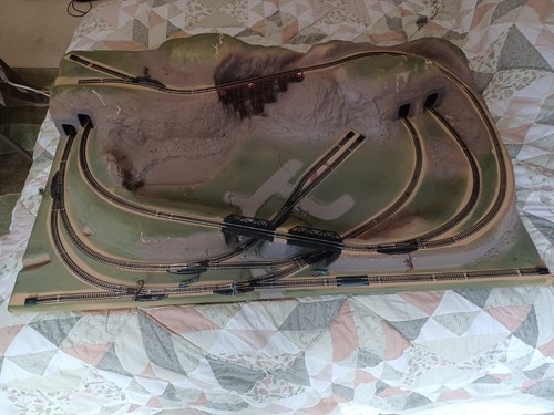 N gauge High Sierra layout. Painted version. | eBay