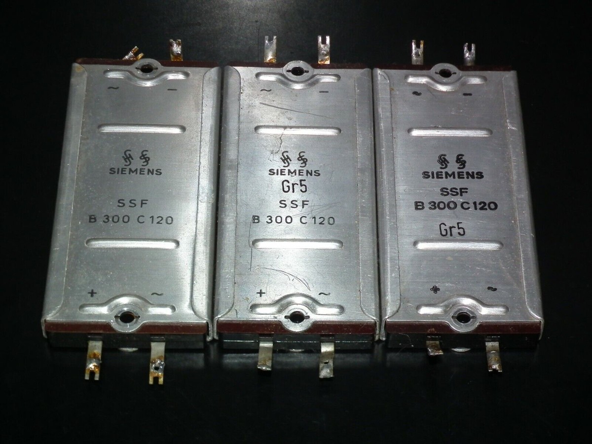 Panasonic Diodes & Rectifiers Vintage SIEMENS Germany B 250/ C100-B ...