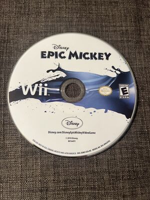 Disney Epic Mickey Nintendo Wii Video Game Disc Only 712725004576| eBay