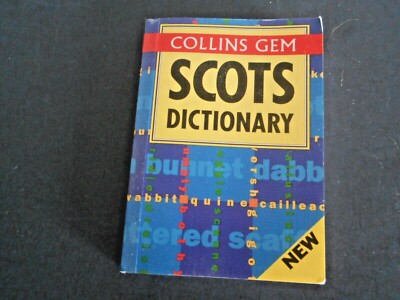 Scots Dictionary (Collins Gem) (Collins Gems) Very Good Book | eBay