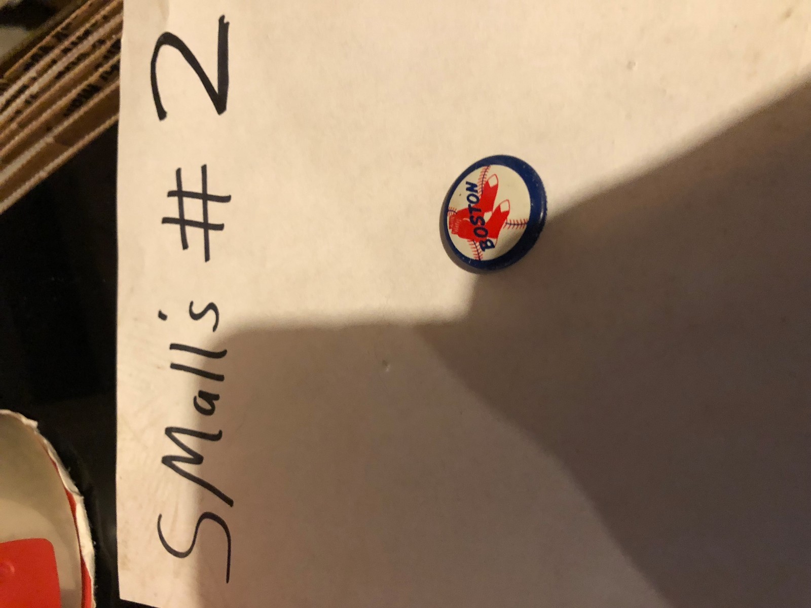 Vintage MLB Pin Boston Red Sox | eBay