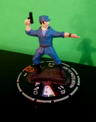 HEROCLIX MAJOR GLENN TALBOT LIMITED EDITION W/ CARD INCREDIBLE HULK SET ...