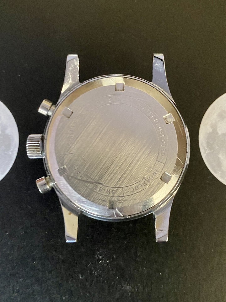 Rare Vintage Men’s Zodiac Chronograph Carrera Watch Clebar Landeron 248 ...