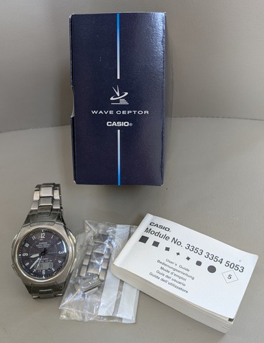 Casio Wave Ceptor WVA-430TDE Watch Tough Solar, Atomic Sync, Fully ...