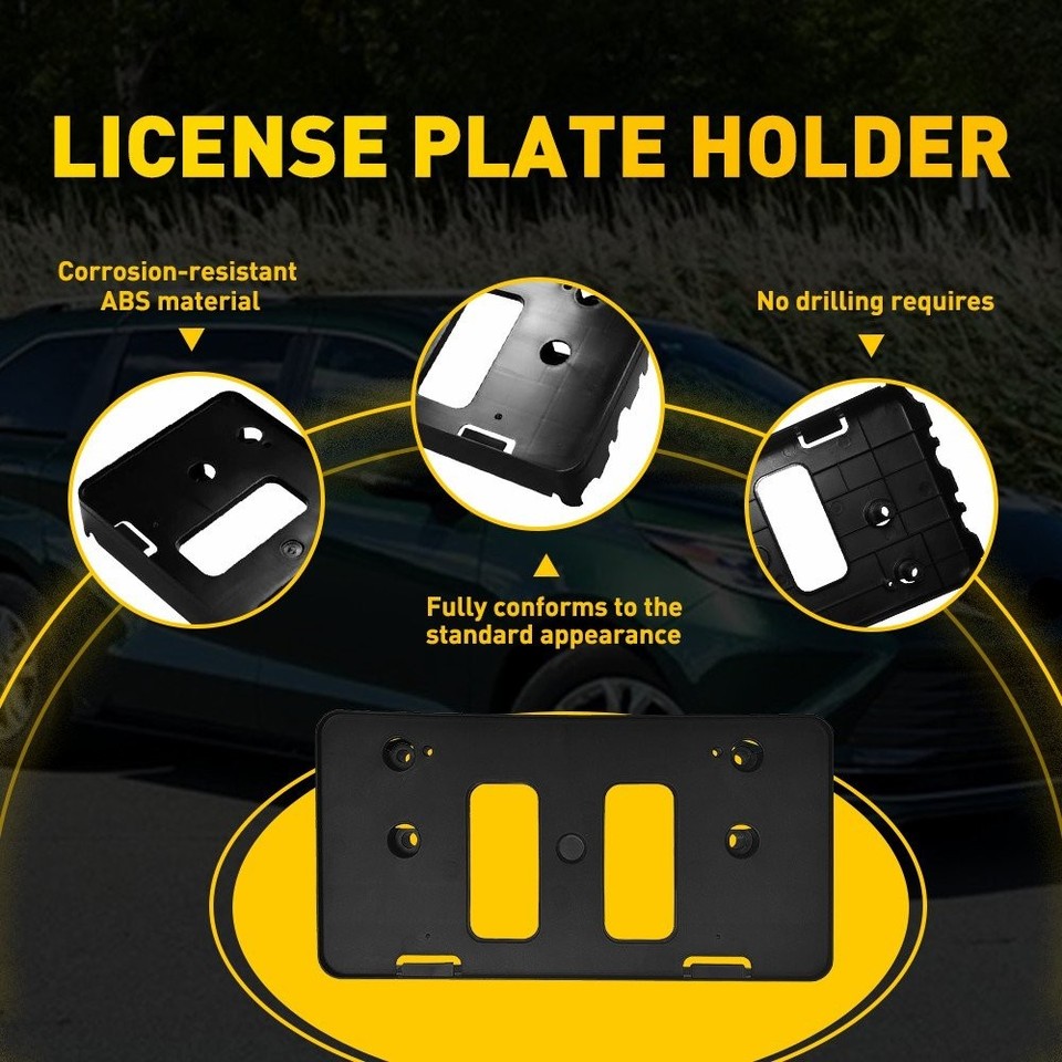 For 21-23 Toyota Sienna Front License Plate Holder Bracket 75111-08060 ...