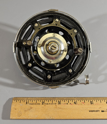 VINTAGE JAMES HEDDON'S SONS DOWAGIAC MICH. WINONA FISHING REEL NO. 108 ...
