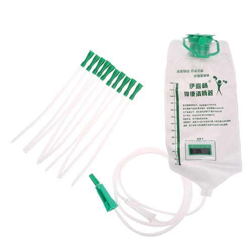 1.2L Home Enema Colonic Irrigation Kit Reusable Bag For Health With ...