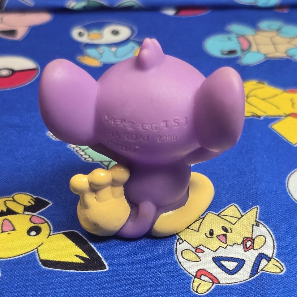 Pokemon Aipom Figure Finger Puppet 2000 Nintendo Bandai Vintage Japan ...