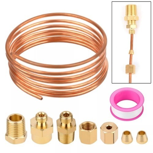Oil Pressure Gauge Tubing Kit Copper Copper Line Tubing Install Kit W ...