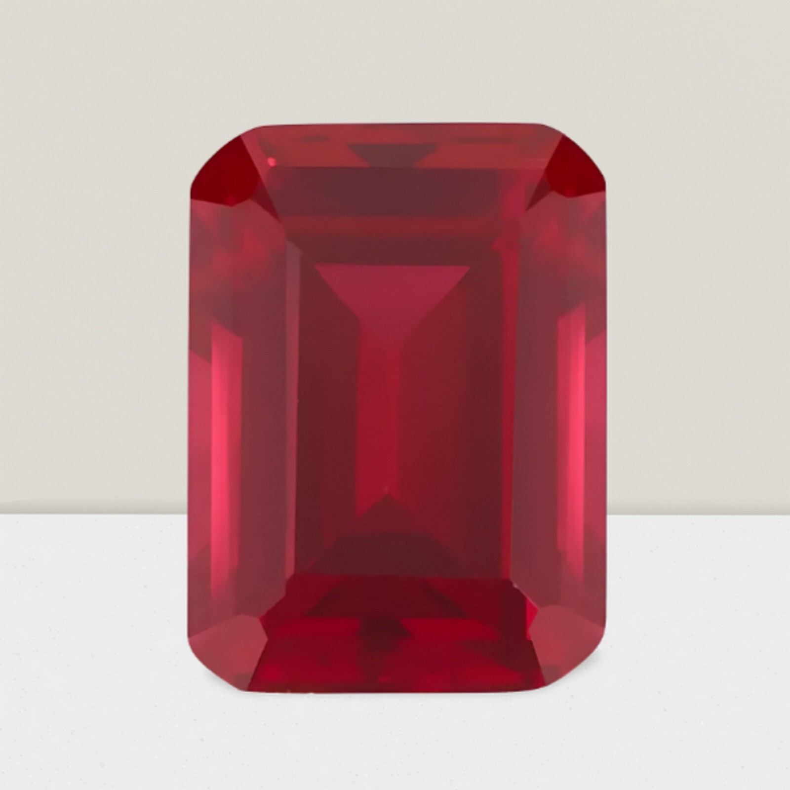 AAA+ Ruby Emerald Cut Loose Gemstone 9x7 mm - 2 Cts Gemstone | eBay