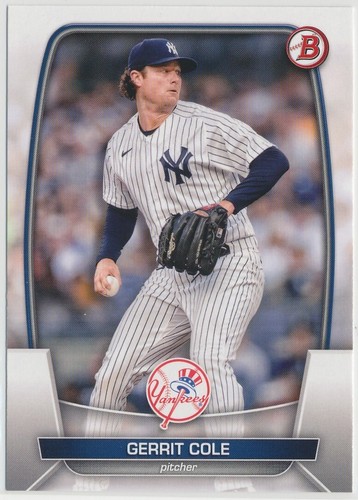 Gerrit Cole - New York Yankees - 2023 Bowman Baseball - Base - #83 | eBay