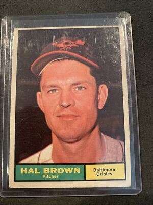 1961 Topps Baseball Set Break Single Card #218 Hal Brown - EX+!! | eBay