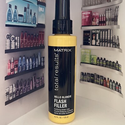 MATRIX Total Results Hello Blondie Flash Filler Fortifying Sheer Mist 4 ...