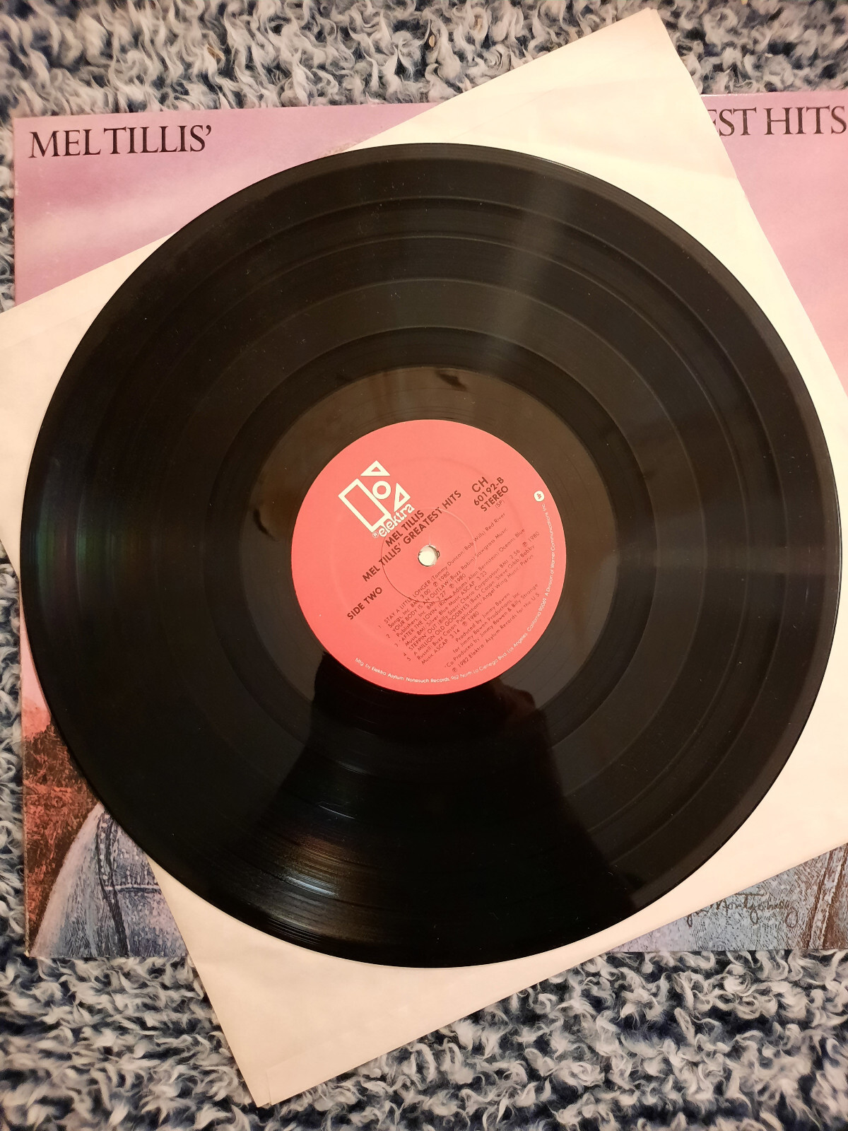 Mel Tillis: Greatest Hits. 1982, Elektra. Vinyl Record Album LP. 60192 ...