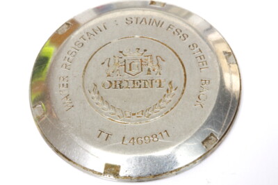 Orient case back TT L469811 stainless steel , diameter 31,2mm -3986 | eBay