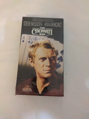 1991 The Cincinnati Kid VHS Tape, COMPLETE/TESTED SEE PHOTOS (VHS2) | eBay
