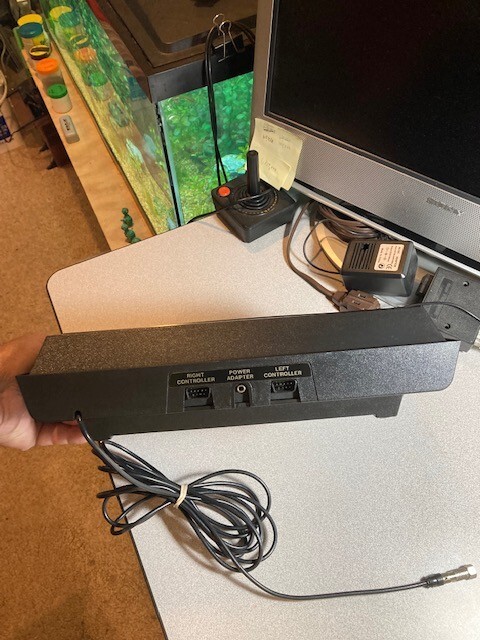 #153 - Atari CX2600 (Tested 6-Switch) w/ 2 Joysticks, Power Supply, RF ...