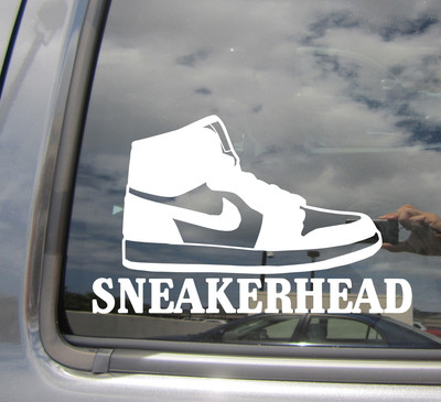 Sneakerhead - Sneaker Collecting Urban - Car Vinyl Die-Cut Decal ...