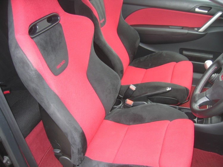 Tailored Front Protective RECARO Seat Cover - Honda Civic Type R EP3 ...
