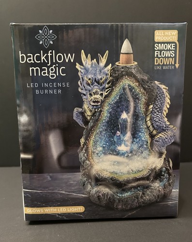 Dragon Backflow Magic LED Incense Burner | eBay
